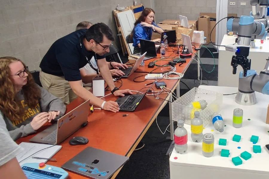 Lipscomb engineering team places third in international 2024 RoboCup ARM Challenge | Lipscomb ...